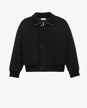 Saint Laurent Frill Cardigans For Men