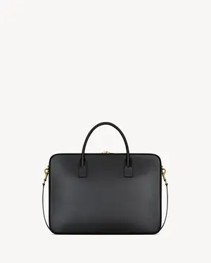 Saint Laurent Sac De Jour Large Slim Bauletto Bag In Smooth Leather