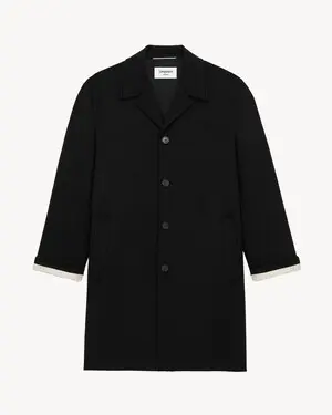 Saint Laurent Coat In Cashmere