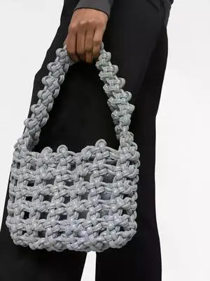 Kara Reflective Knot Bag