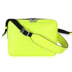 LOUIS VUITTON Neon Taigarama Monogram Canvas Outdoor Messenger Bag - Yellow