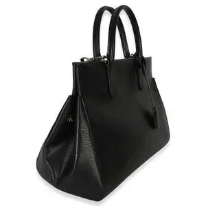 LOUIS VUITTON Epi Marly Mm Top Handle Bag - Black