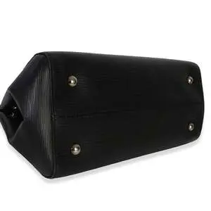 LOUIS VUITTON Epi Marly Mm Top Handle Bag - Black