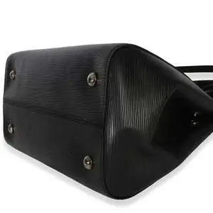 LOUIS VUITTON Epi Marly Mm Top Handle Bag - Black