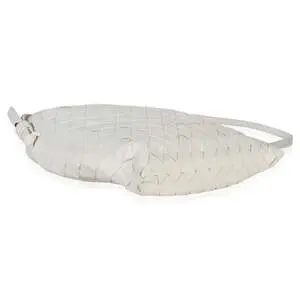 Bottega Veneta Nappa Intrecciato Hop Hobo - White