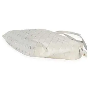 Bottega Veneta Nappa Intrecciato Hop Hobo - White