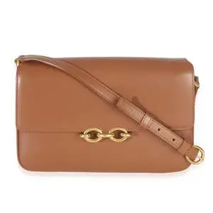 Saint Laurent Smooth Calfskin Le Maillon Satchel