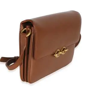 Saint Laurent Smooth Calfskin Le Maillon Satchel