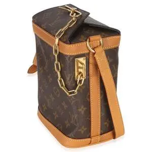 LOUIS VUITTON Monogram Canvas Legacy Milk Box Bag - Brown