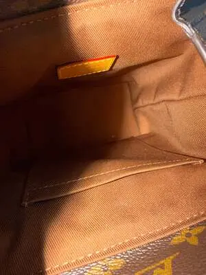 LOUIS VUITTON Monogram Canvas Legacy Milk Box Bag - Brown