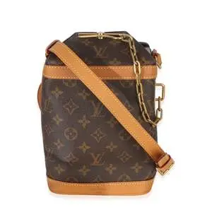 LOUIS VUITTON Louis Vuitton Monogram Canvas Legacy Milk Box Bag Brown