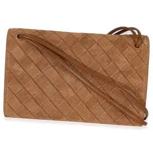 Bottega Veneta Andiamo Pouch - Brown