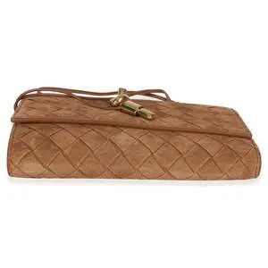 Bottega Veneta Andiamo Pouch - Brown