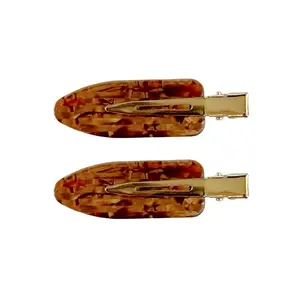 HEADBANDS OF HOPE Creaseless Hair Clip Set Of 2 - Brown