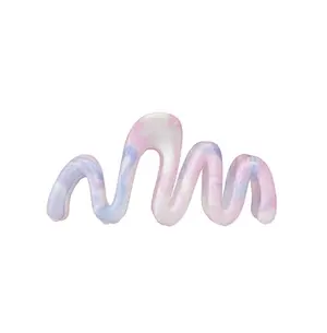 HEADBANDS OF HOPE Large Wavy Claw Clip - Pink