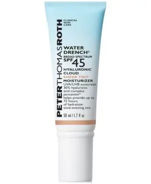 PETER THOMAS ROTH Water Drench Broad Spectrum Spf 45 Hyaluronic Sheer Tint Moisturizer - No Color