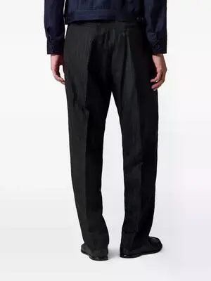 Paul Smith Relaxed-fit Pinstriped Tailored Trousers