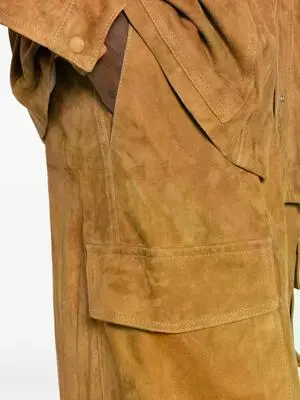 CASSELL Suede Cargo Trousers