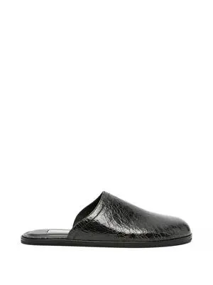 NAMACHEKO Crackled Effect Loafers