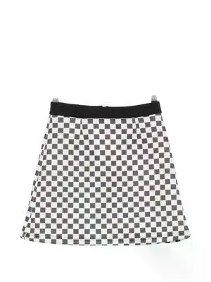 The Artistylist Check-pattern Mini Skirt