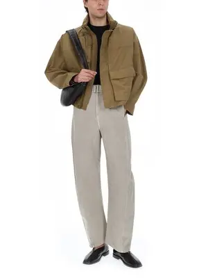 LEMAIRE Short Rain Parka - Beige