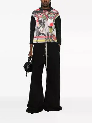 The Artistylist Skull Graphic Print Sweatshirt