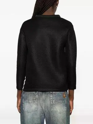 The Artistylist Checkerboard-print Panelled Sweatshirt