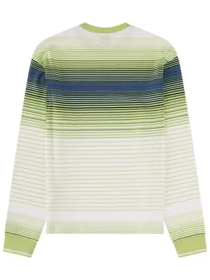 Casablanca Striped Crewneck T-shirt