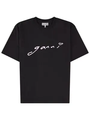GANNI Logo T-shirt