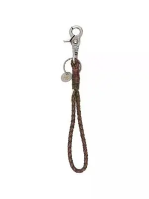 Ralph Lauren Braided Leather Keyring