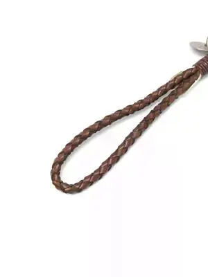 Ralph Lauren Braided Leather Keyring