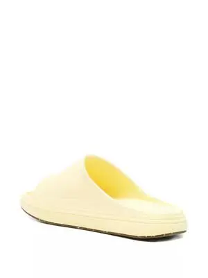 NORDA Open-toe Slides With Vibram Sole - Yellow