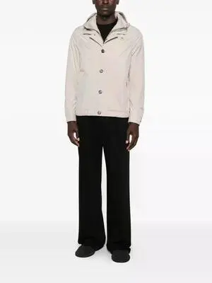 MOORER Dalens Hooded Jacket - Neutrals