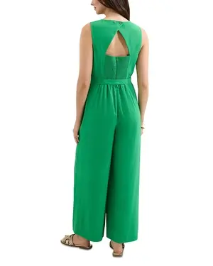 PHASE EIGHT Marta Wide Leg Jumpsuit - Green