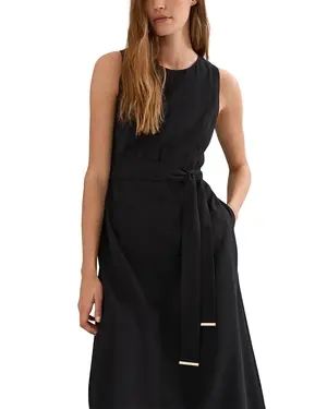 PHASE EIGHT Marta Midi Dress - Black