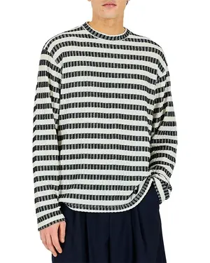 KROST Regular Fit Stripe Crewneck Sweater