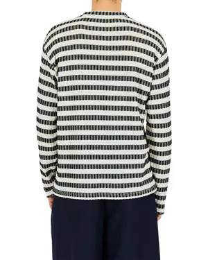 KROST Regular Fit Stripe Crewneck Sweater