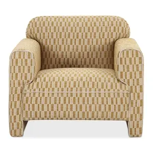 MOE'S HOME COLLECTION Leo Accent Chair - Chartreuse