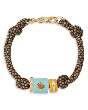 ROXANNE ASSOULIN The Cylinder Cord Bracelet - Cloud