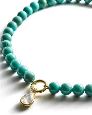 Baublebar Janette Beaded Ring Necklace - Blue