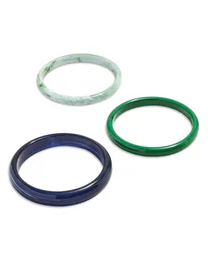 Baublebar Raven Bangle Bracelet Set - Multi