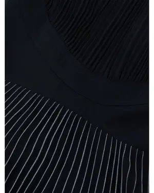 REISS Petites Rachel Pleated Dress