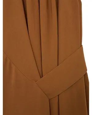 REISS Maeve Draped Midi Dress