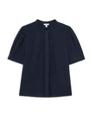 REISS Aurelia Muslin Top