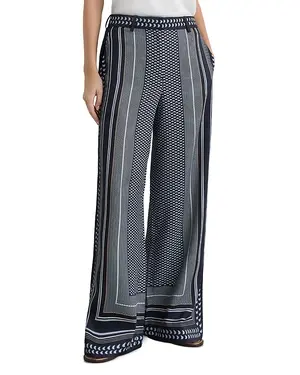 Reiss Printed Pants For Women