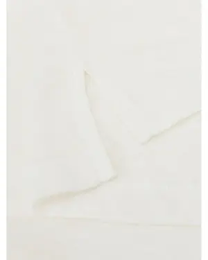 REISS Langley Relaxed Fit Linen T-shirt - White