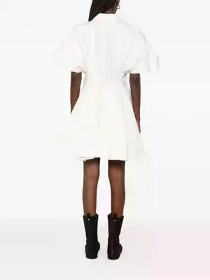 Sacai Double-breasted Flared Dress