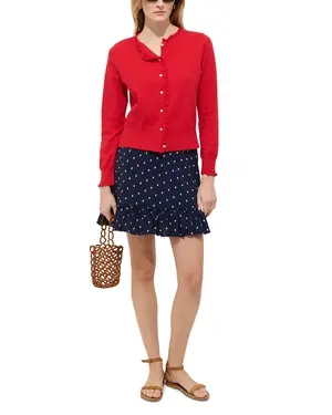 ALEX MILL Flora Skirt With Polka Dot Print