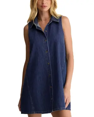 Z Supply Denim Mini Dress