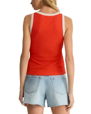 Z Supply Clarke Tank Top - Lychee